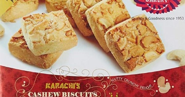Karachi Chocolate Cashew Biscuits 400G