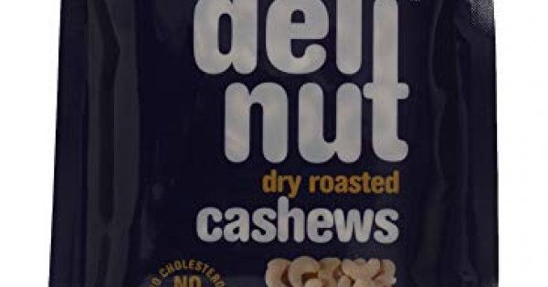 Delinut Roasted Cashews Simply Salted 500gm