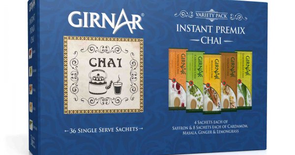 Girnar Inst Premix Chai Variety Pack 36 Sachets
