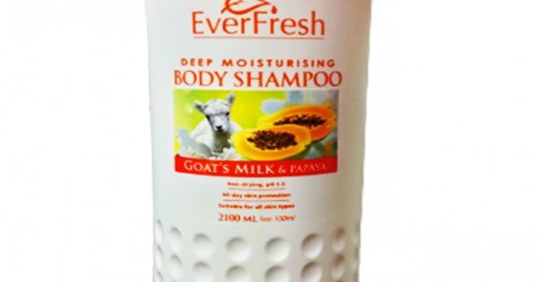 Everfresh Body Goats Milk & Papaya Shampoo 2100ml