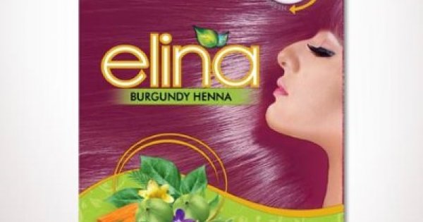 Elina Hair Colour Burgundy