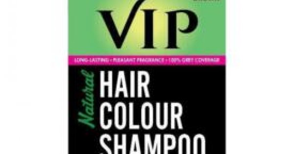 VIP Hair Colour Shampoo 5in1 Brown 180ml